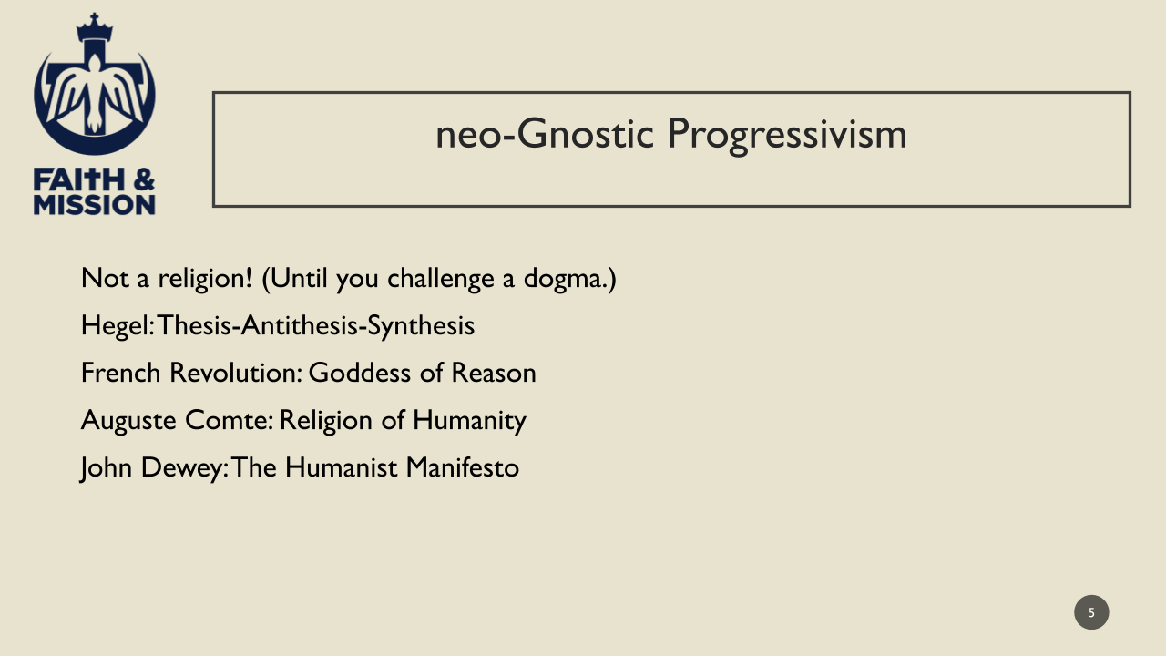 neo-Gnostic Progressivism – Bound in Love